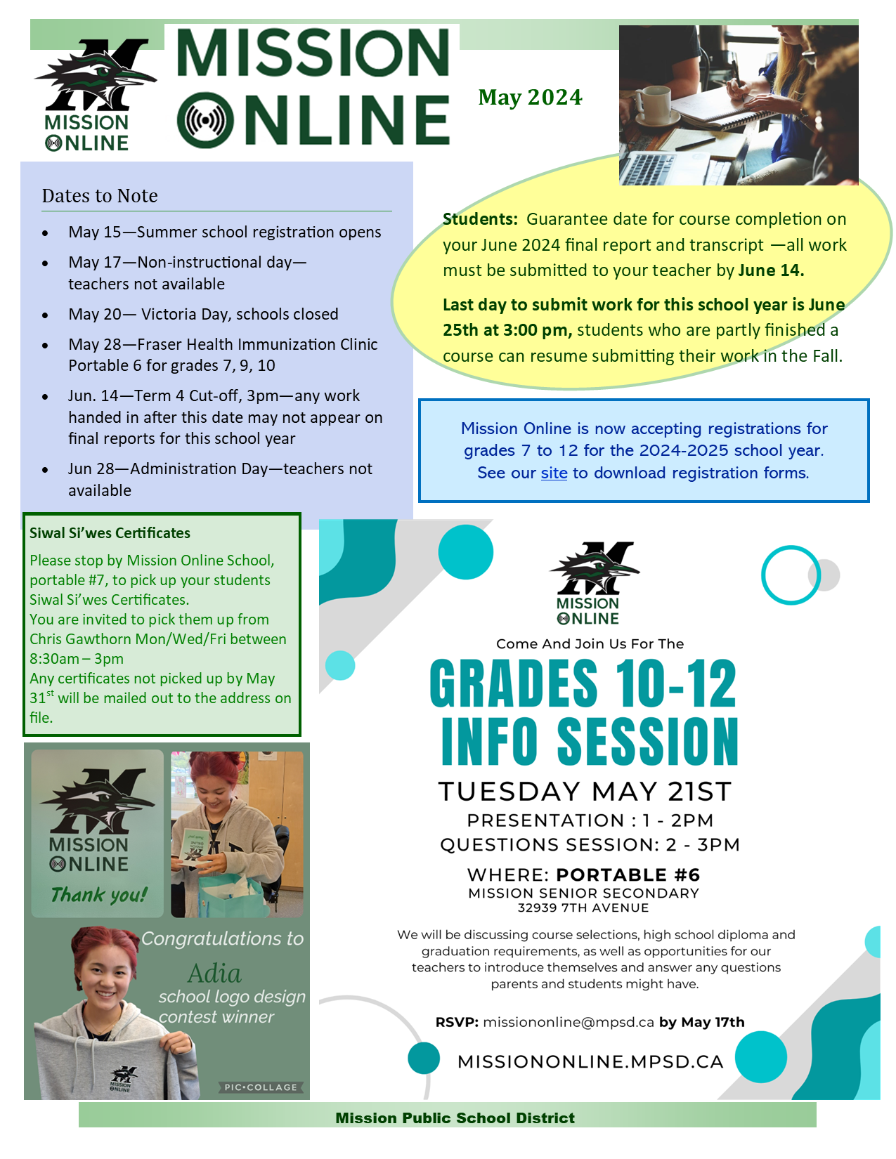 News Item - Mission Online School